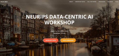 Text2TCS beim NeurIPS Data-Centric AI Workshop 2021